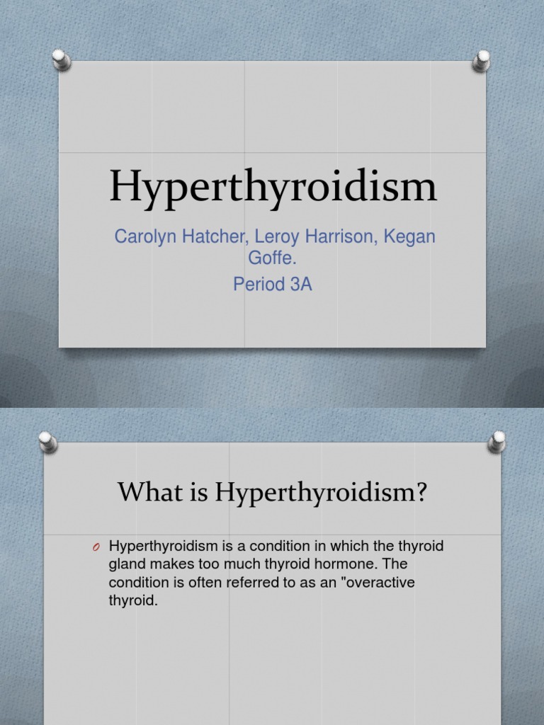 Hyperthyroidism | PDF | Hyperthyroidism | Thyroid