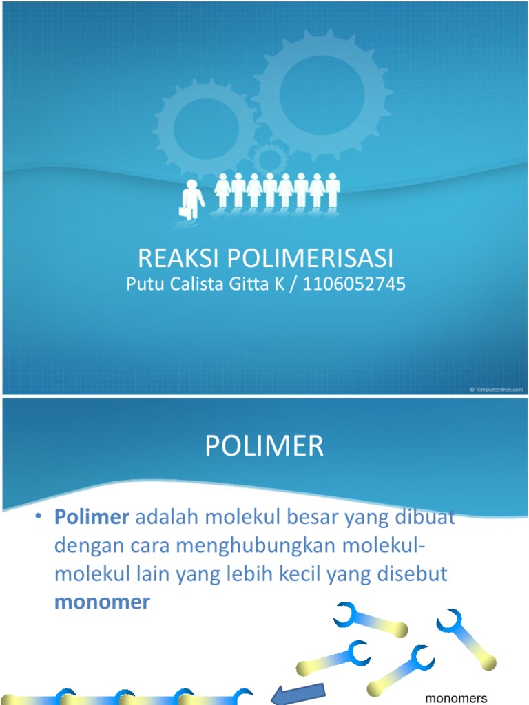 Reaksi Polimerisasi | PDF