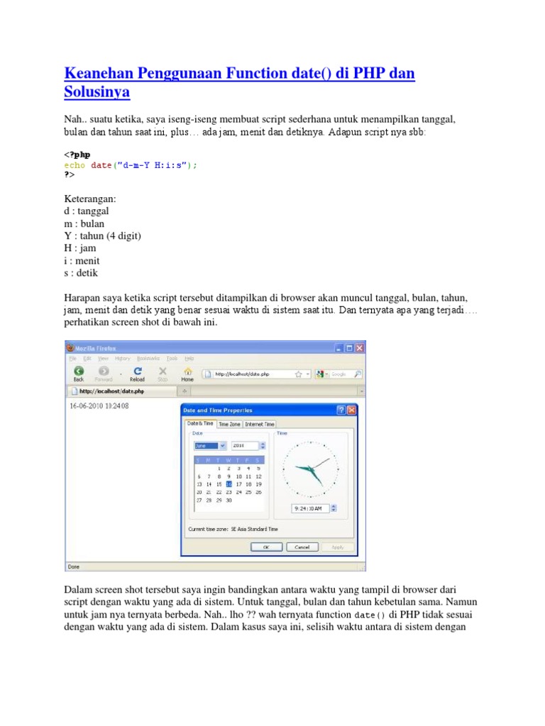 Tips Dan Trik PHP | PDF