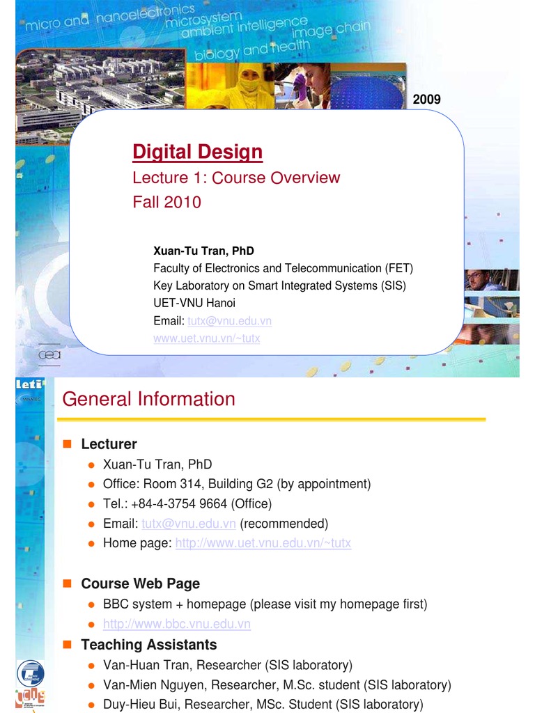 Digital Design Lec1 Introduction | PDF | Analog To Digital Converter | Digital Electronics