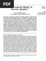 Servuction Model | PDF | Business | Psychological Concepts