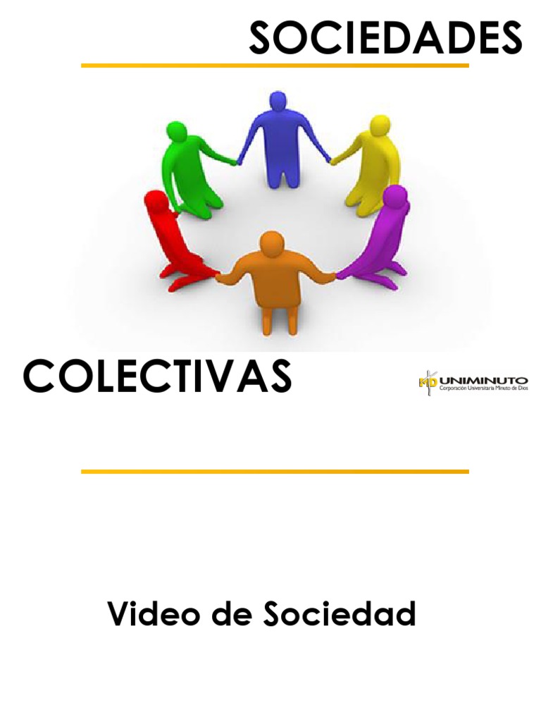 Diapositivas Exposicion Sociedades Colectivas. | PDF | Sociedad General | Sociedad