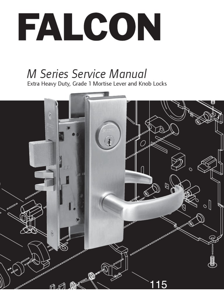 M Series Service Manual 5 PDF | PDF | Lock (Security Device) | Screw