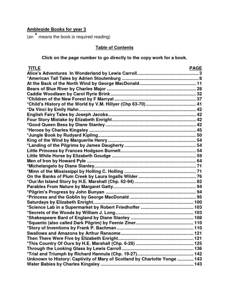 Year 3 Copywork | PDF | Nature