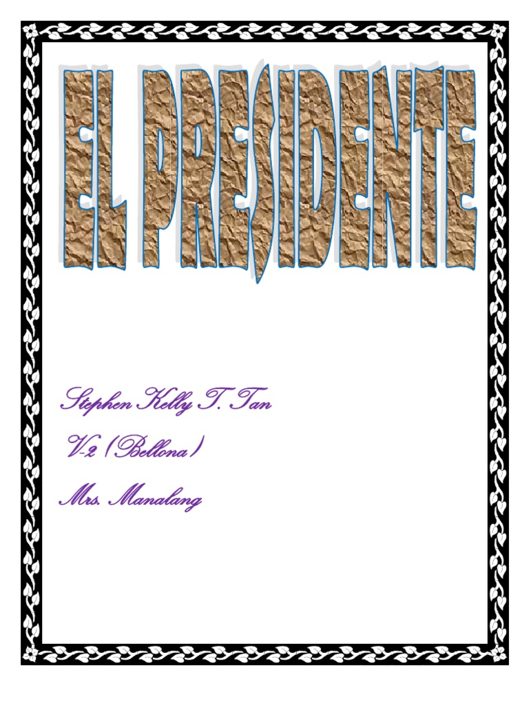 El Presidente | PDF