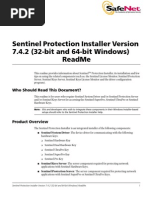Sentinel Protection Installer Version 7.6.9 - Release Notes: Product ...
