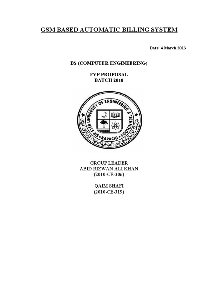 GSM Based Automatic Meter Reading System | PDF | Mobile Phones | Wireless