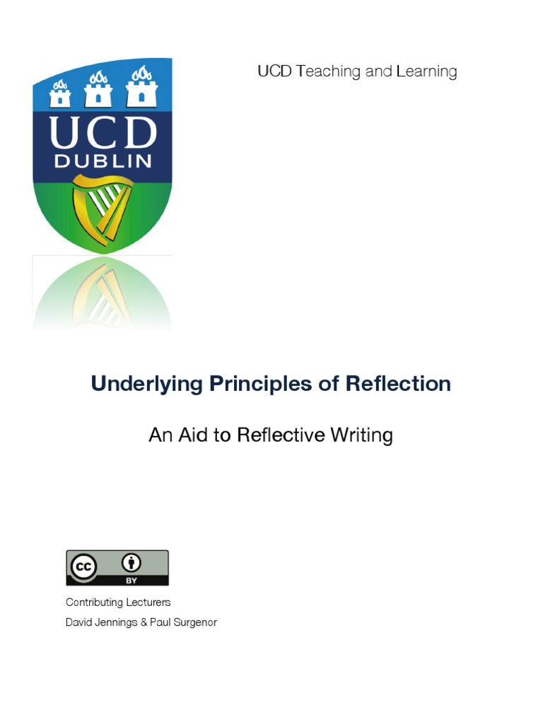 Principle of Reflection: An Aid To Reflective Writing: Reflection ...