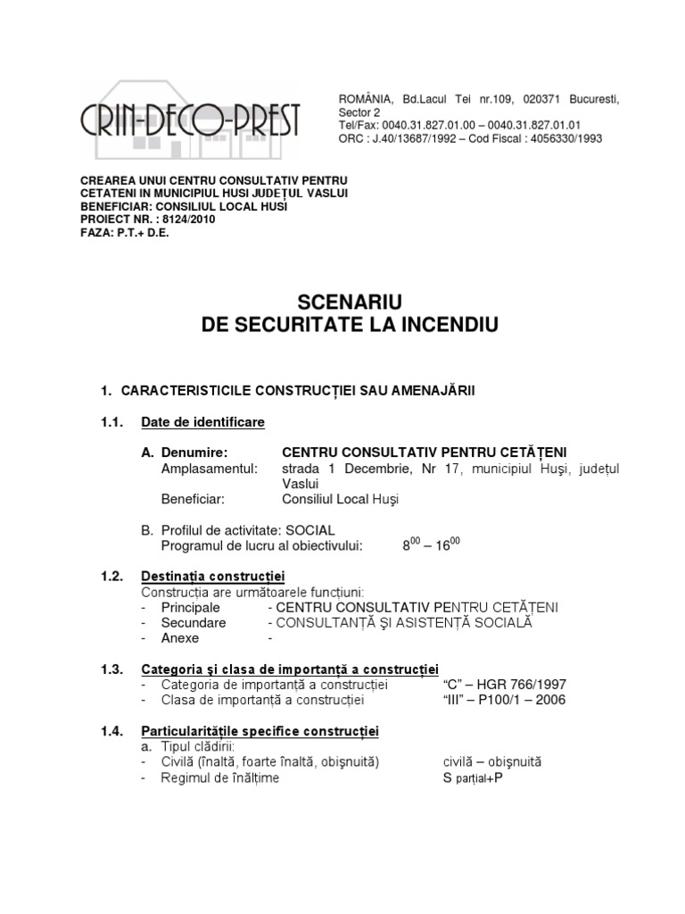 6 - Scenariu La Foc | PDF