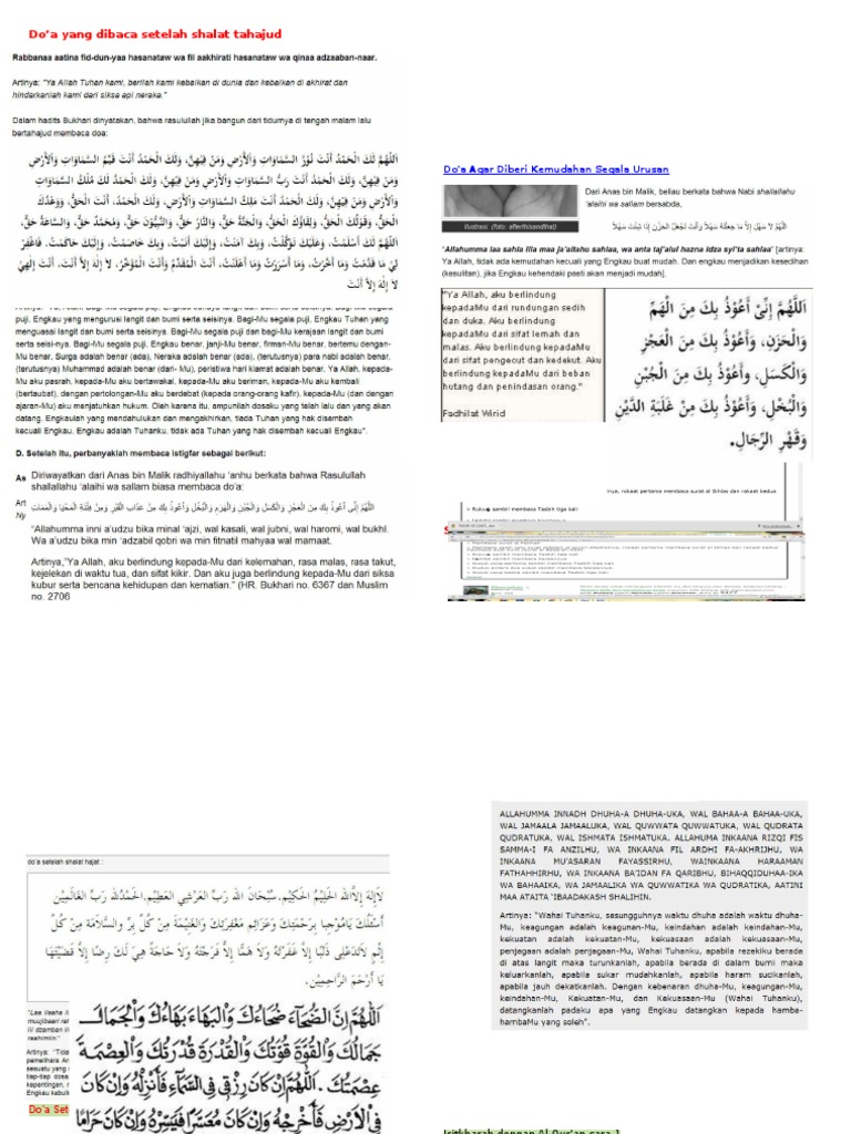Kumpulan Doa | PDF