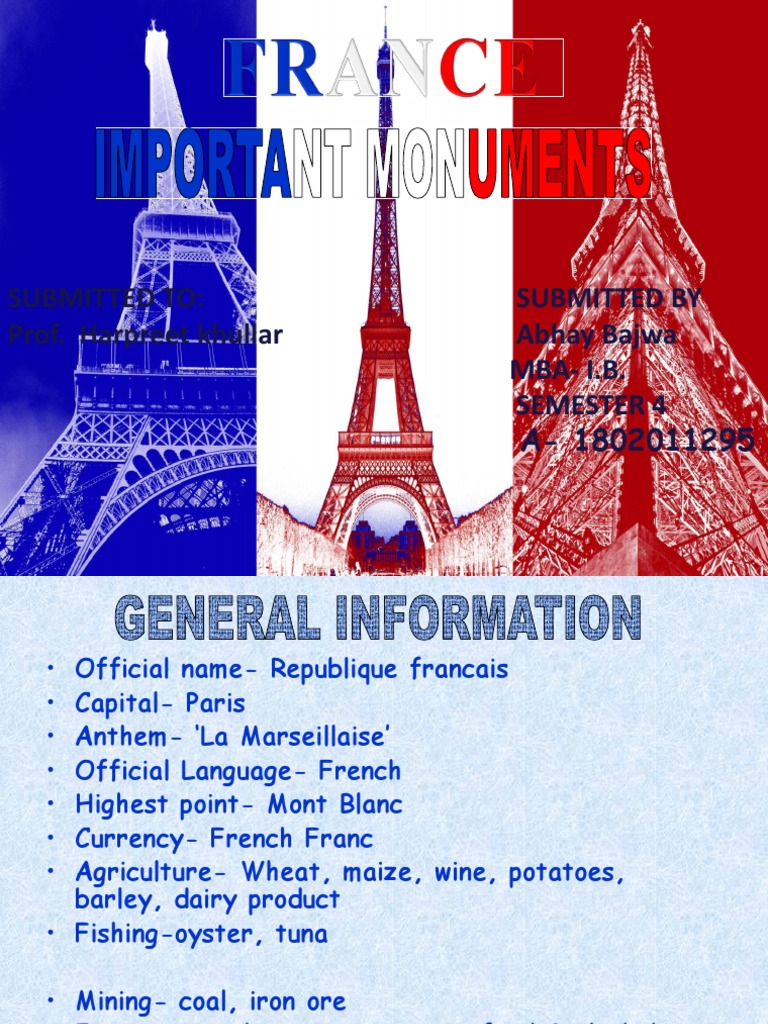 French Monuments | PDF | France
