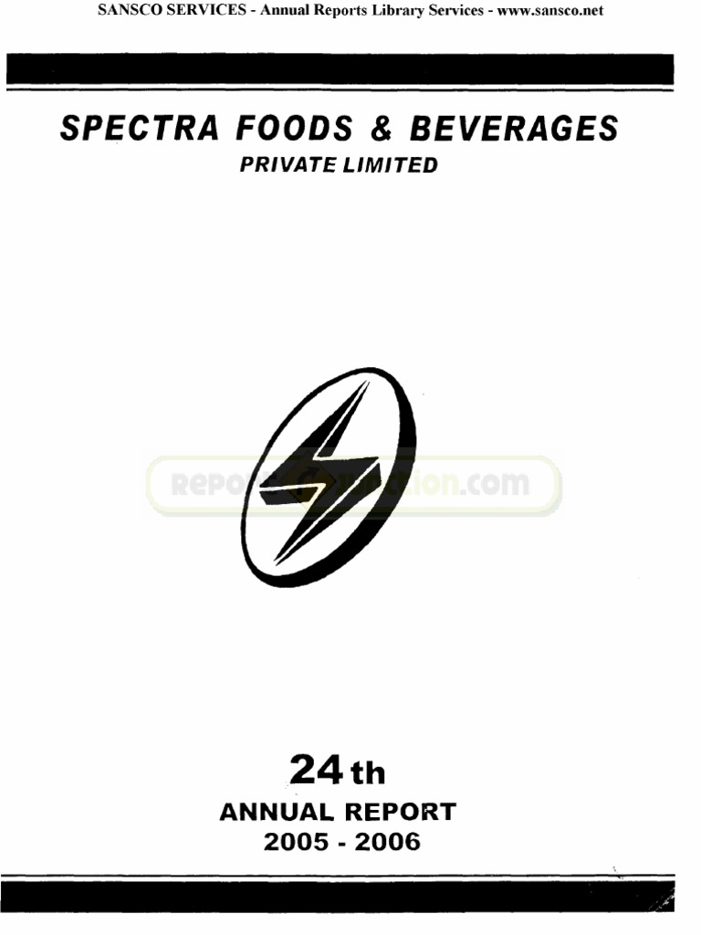 Spectra Foods & Beverages PVT LTD 2006 29697 | PDF | Board Of Directors ...