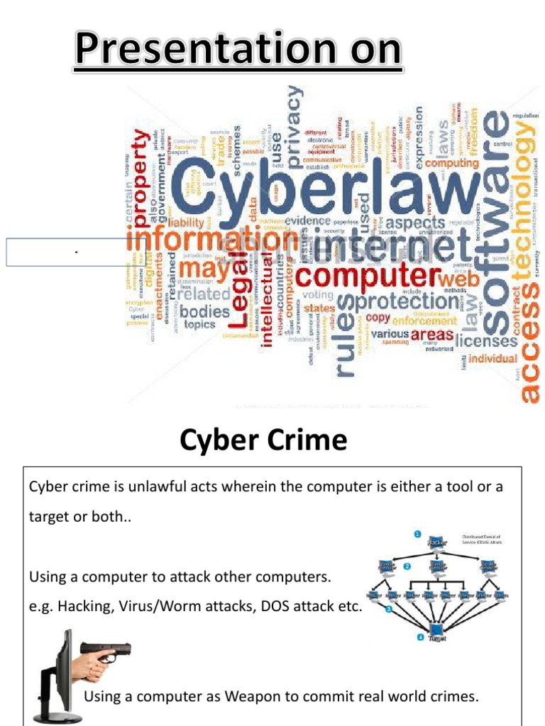 Cyber Law | PDF | Cybercrime | Computer Security Exploits