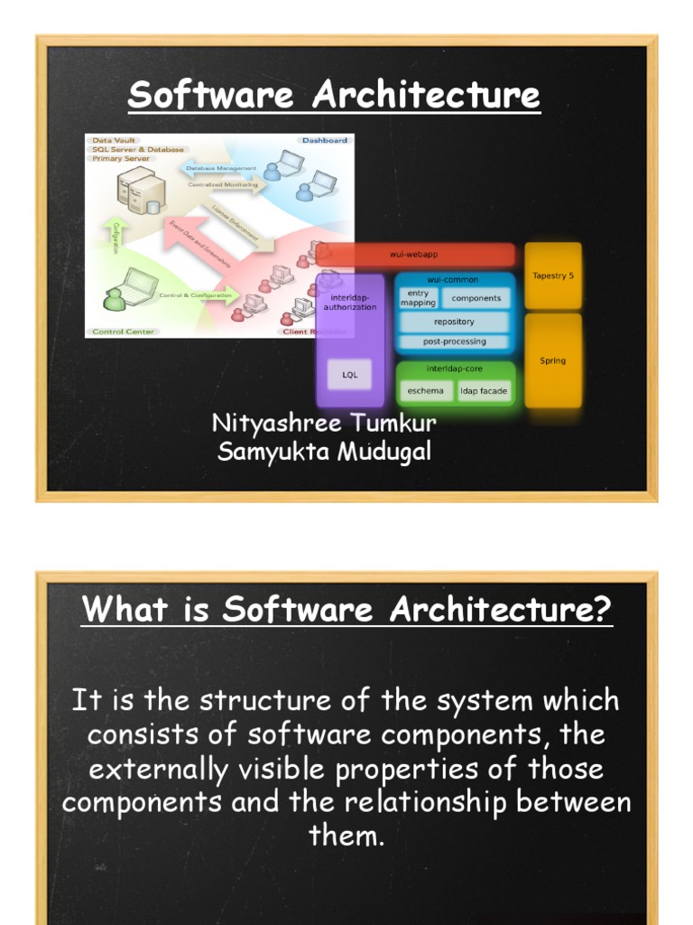 Softwarearchitecture Pdf Component Based Software Engineering