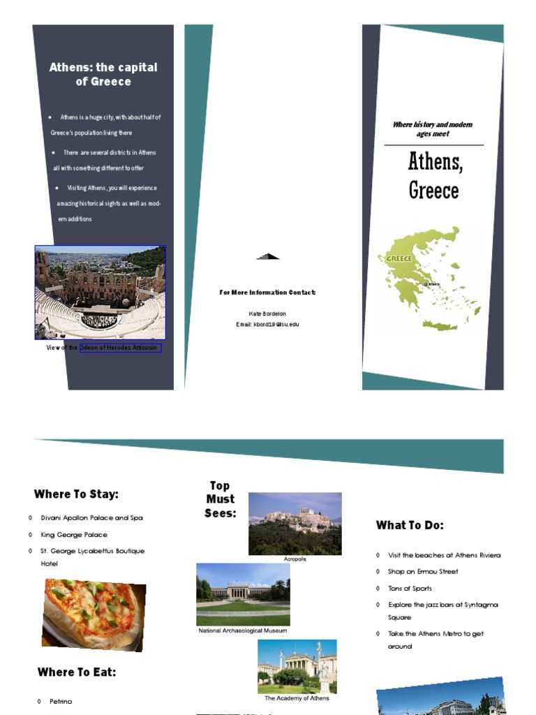 Athens Travel Guide: History & Modernity | PDF