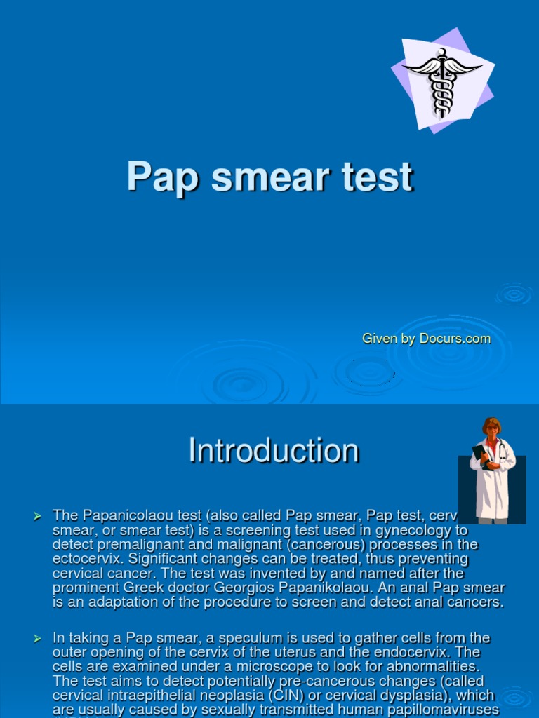 Pap Smear Test | Cervical Cancer | Neoplasms