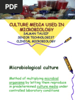 Culture Media & Culture Methods | PDF | Growth Medium | Bacteria