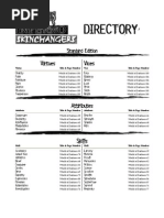 VTM V5 Sheets | PDF