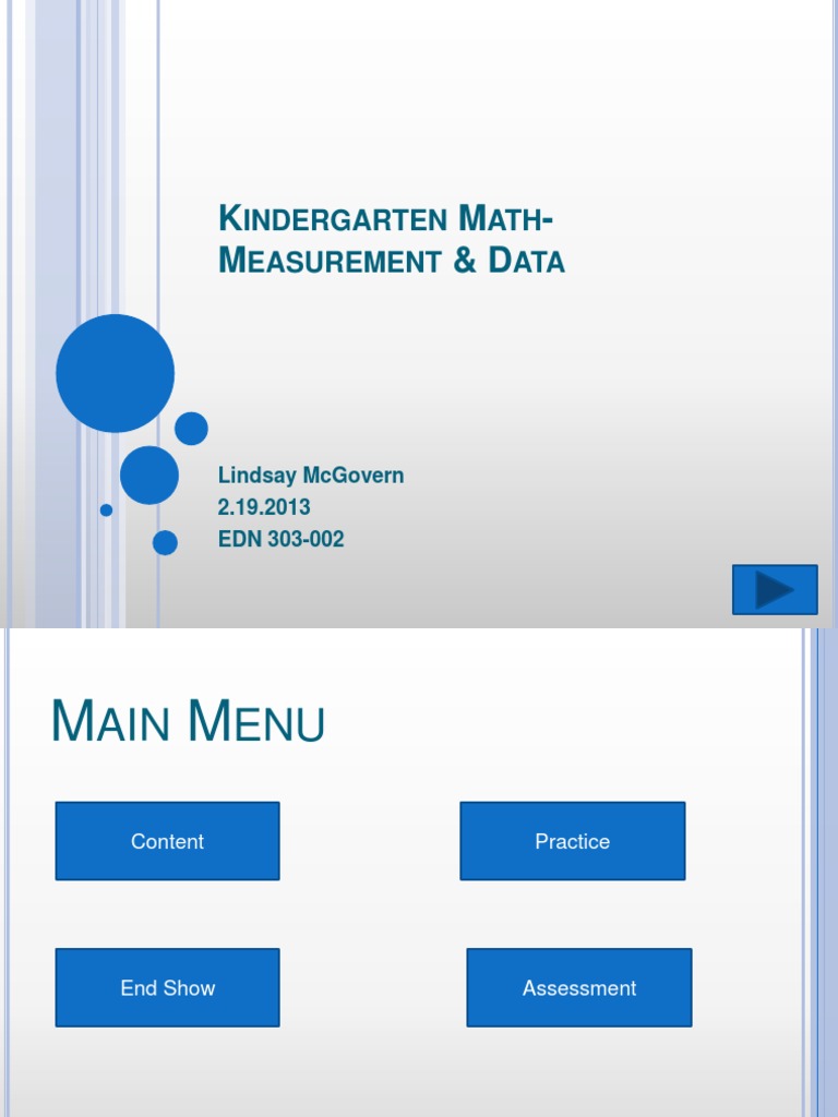 Kindergarten Measurement and Data Guide | PDF