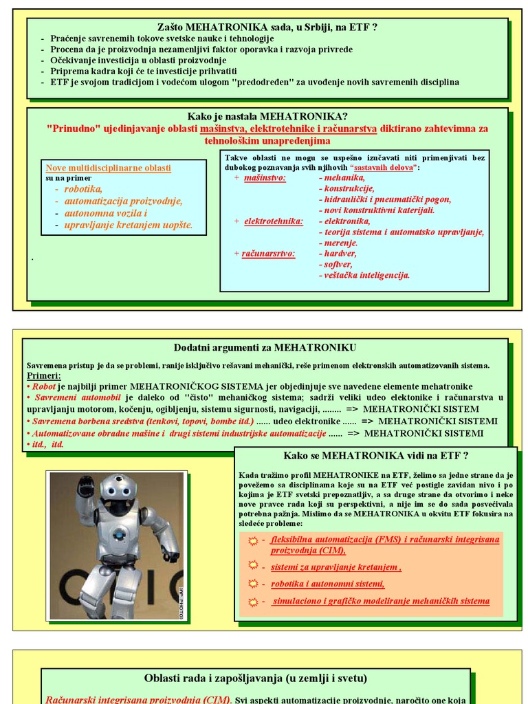 Mehatronika | PDF
