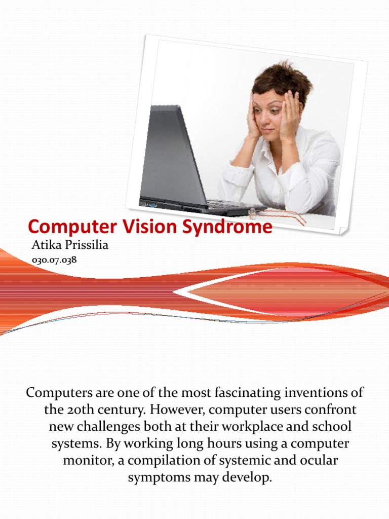 Computer Vision Syndrome | PDF | Human Eye | Glasses