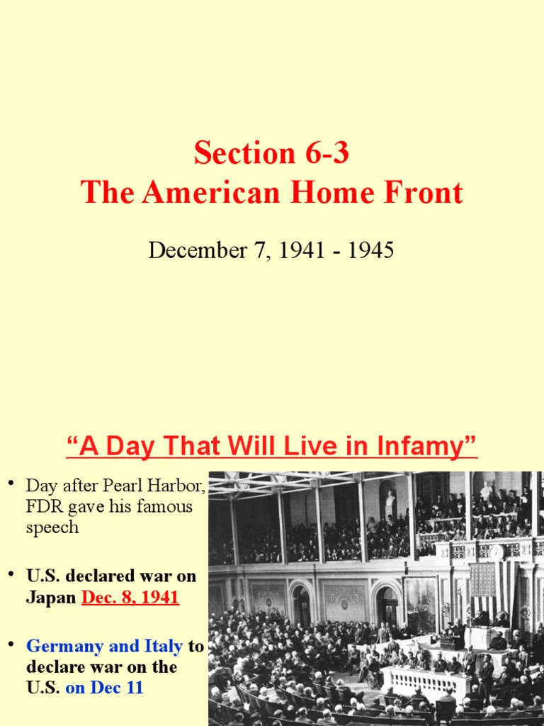 American Home Front WWII | PDF | Internment Of Japanese Americans | Unrest