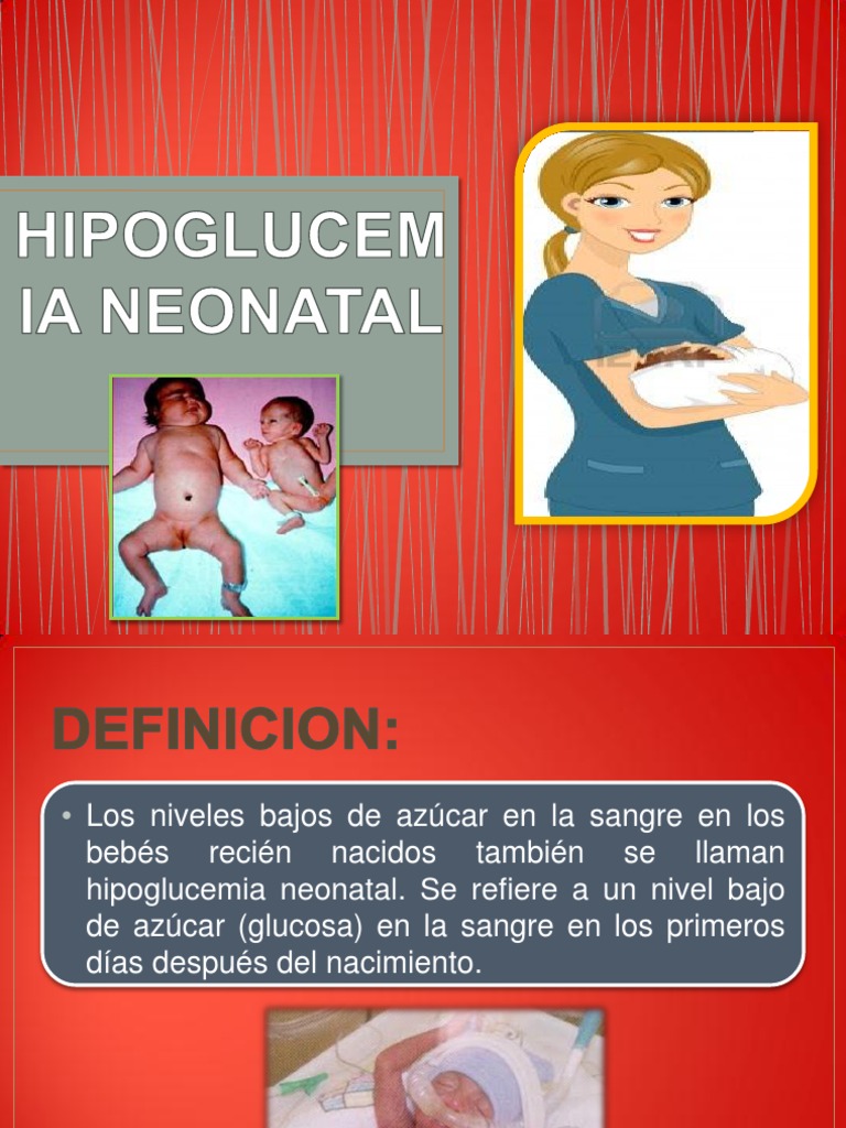 Hipoglucemia Neonatal | PDF | Infantes | Hipoglucemia