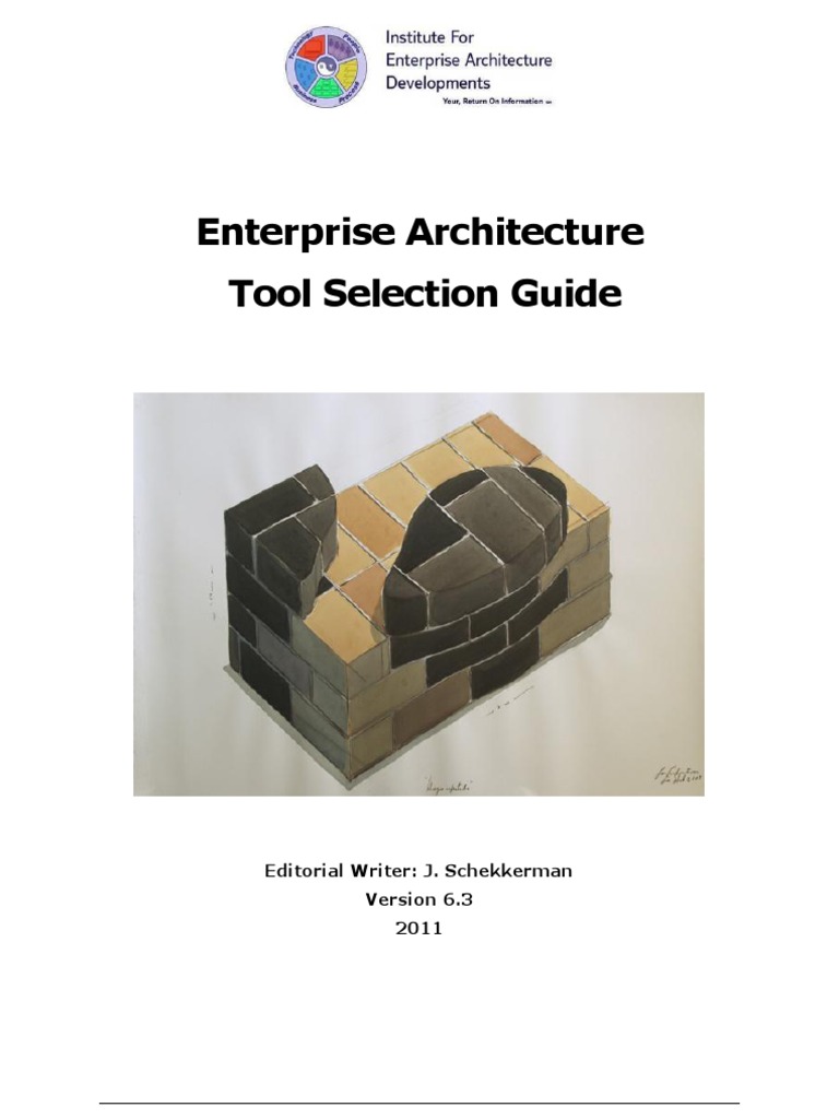Enterprise Architecture Tool Selection Guide v6.3 | PDF