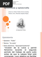 Episiotomía y Episiorrafia | PDF | Parto | Especialidades Medicas