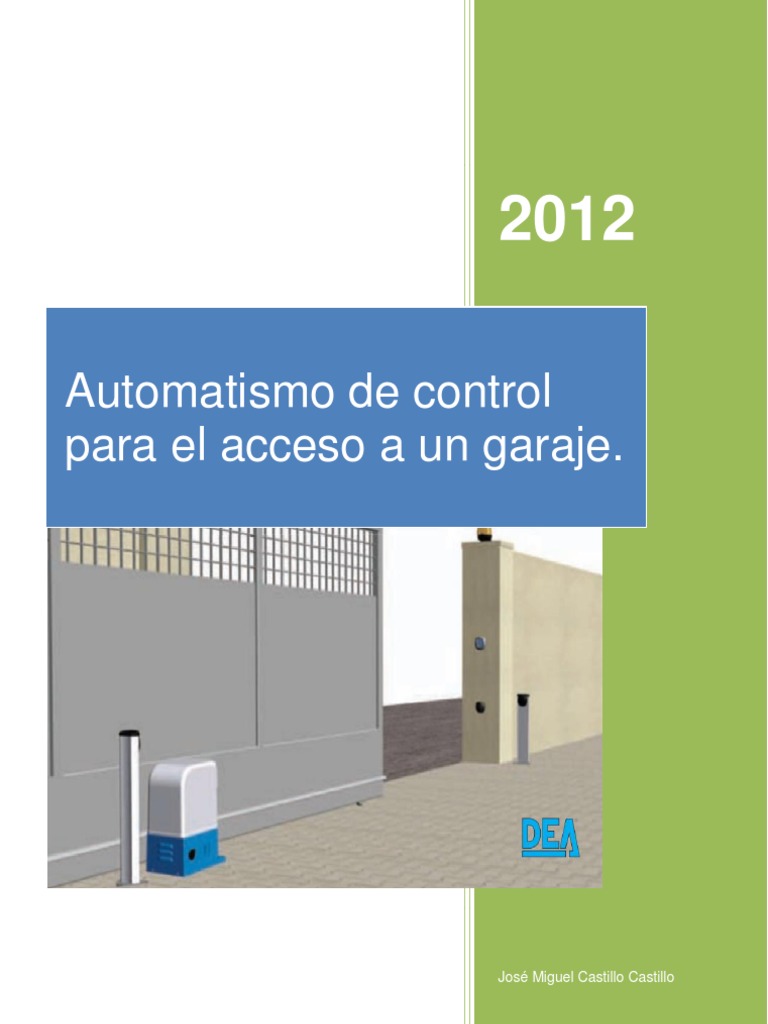 Automatismo de Control para El Acceso A Un Garaje | PDF | Rectificador ...
