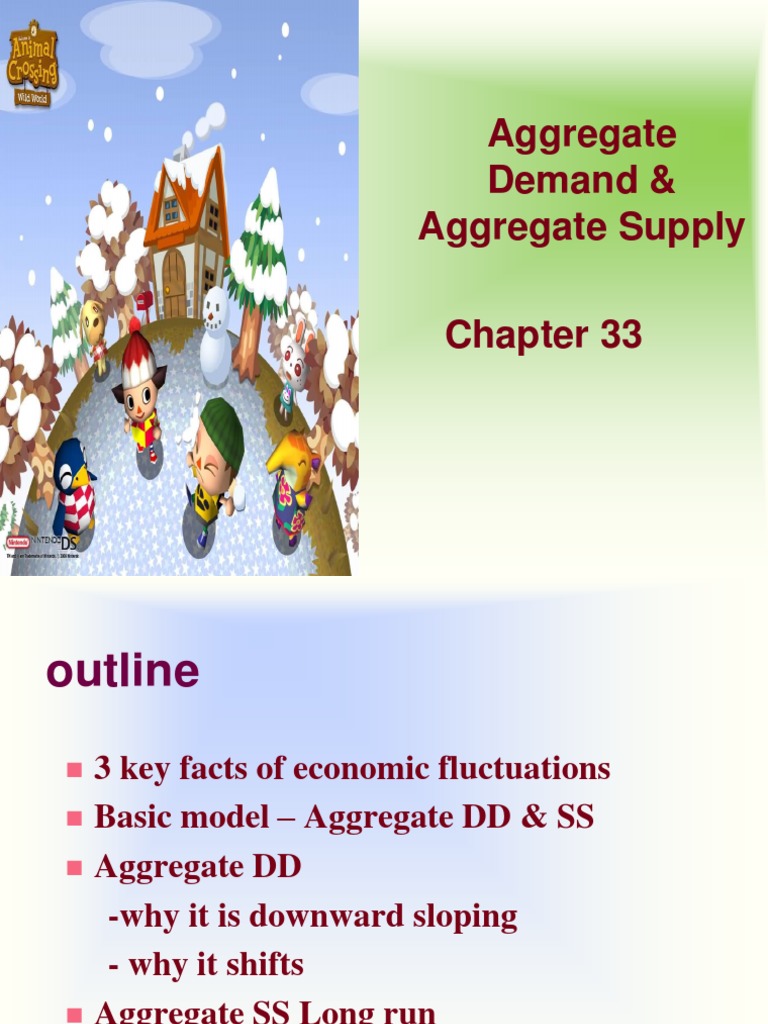 Chap - 33 Aggregate Demand & Aggregate Supply | PDF | Aggregate Demand ...