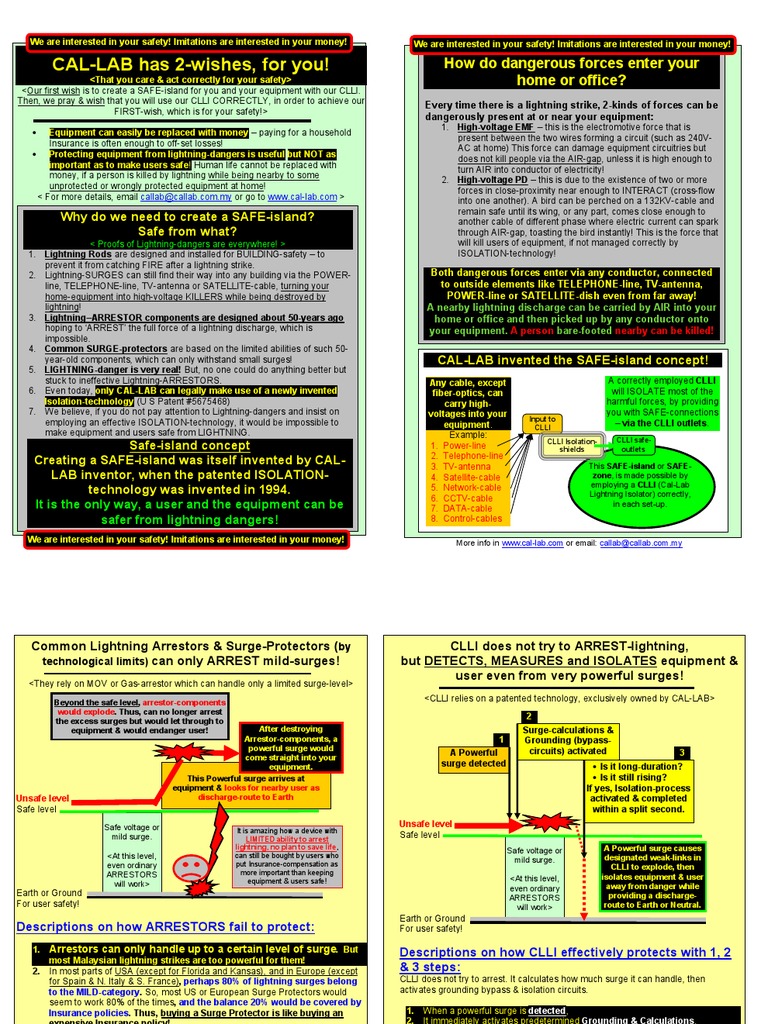 Why Must A Safe-Island Be Created For Each Equipment-Setup in Order To ...