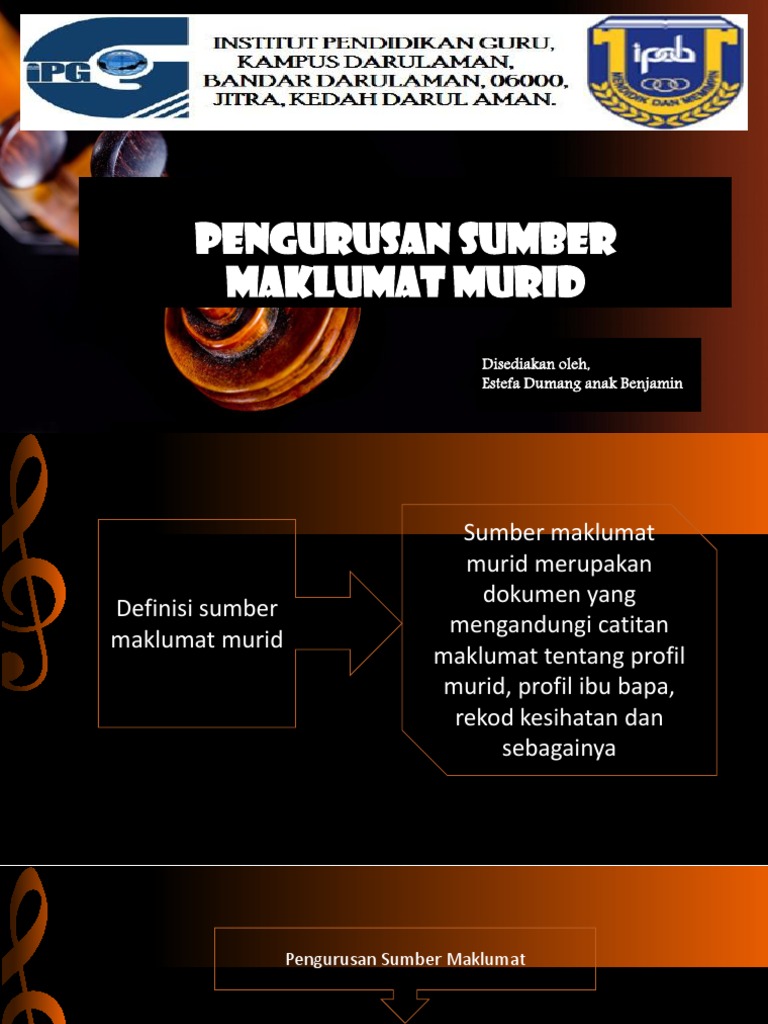 Pengurusan Sumber Maklumat Murid | PDF