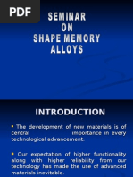Shape Memory Alloys | PDF | Shape Memory Alloy | Metallurgy