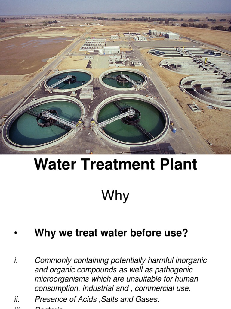 Water Treatment Plant | PDF | Home & Garden