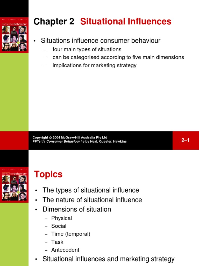 Situational Influences | PDF | Consumer Behaviour | Behavior