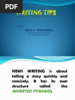8 Grammar Rules For Writing Newspaper Headlines | PDF | Grammatical ...