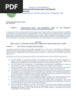 DENR DAO 2003-30 EIS System Guidelines | PDF | Environmental Impact ...