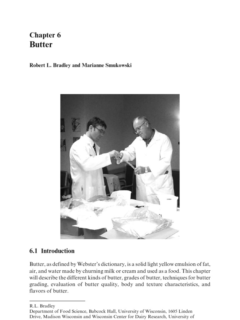 Butter | PDF | Butter | Flavor