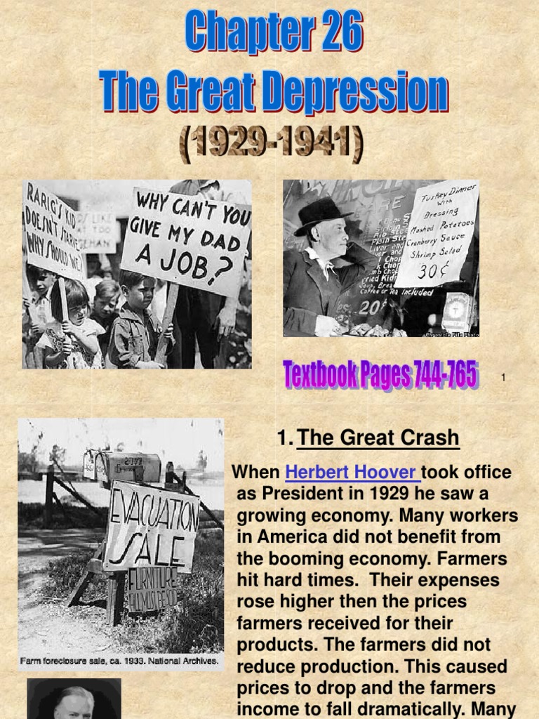 Great Depression and the New Deal Overview | PDF | New Deal | Franklin ...