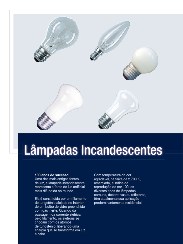 incandescentes | Lâmpada Incandescente | Natureza