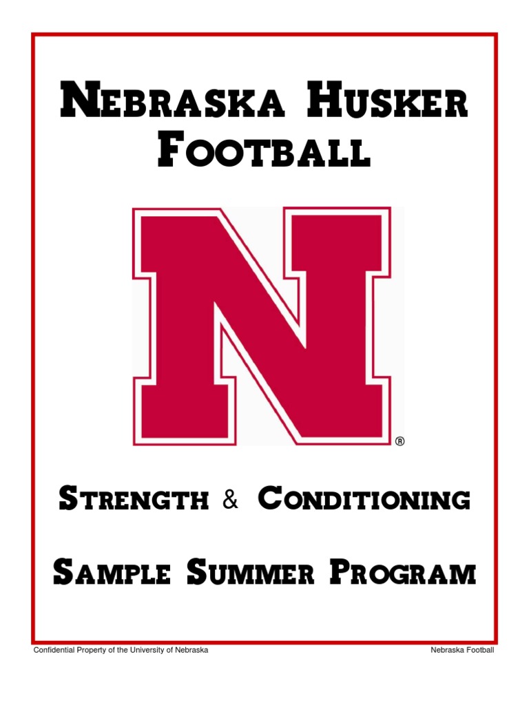 Nebraska - Strength Summer Conditioning | PDF