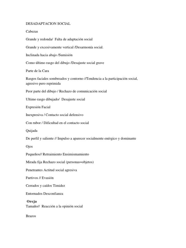 Desadaptacion Social | PDF | Ciencias sociales