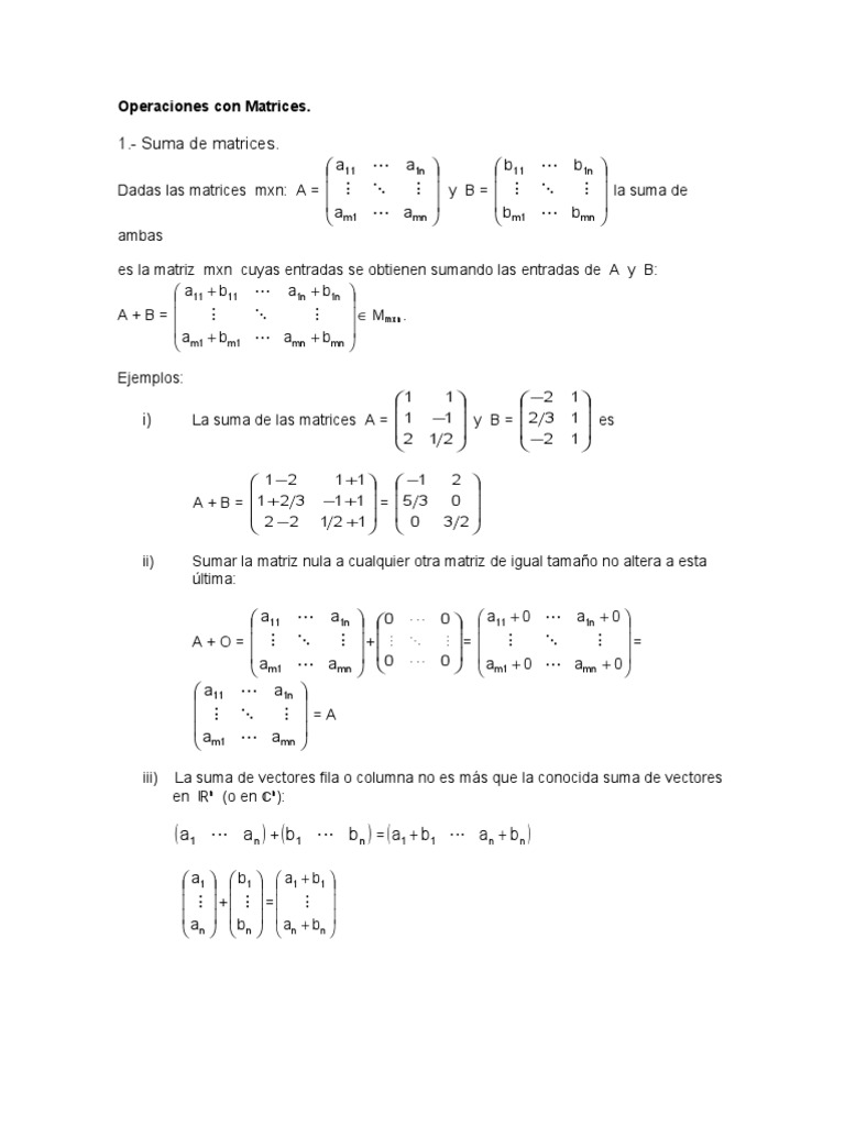12 | PDF | Matriz (Matemáticas) | Teoría del operador