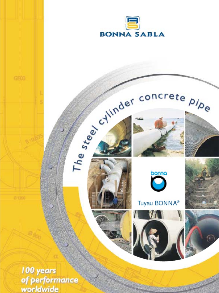 Bonna Sabla Concrete Pipes | PDF | Pipe (Fluid Conveyance) | Concrete