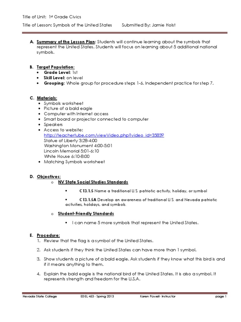 Civics Day 5 | PDF | Lesson Plan | Teaching