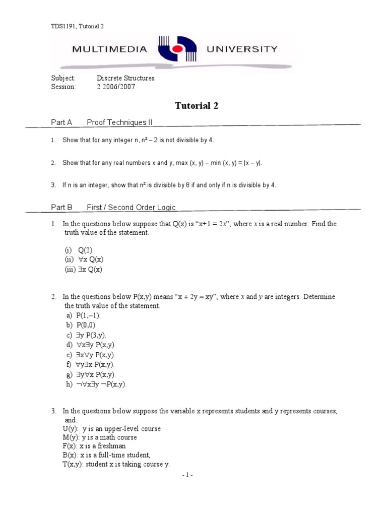 Logical Proofs and Expressions: Translating Statements about Sets, People, Courses and Movies ...