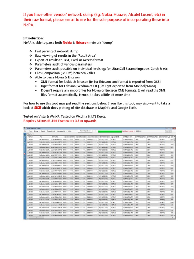 NePA WalkThrough | PDF | File Format | Microsoft Excel