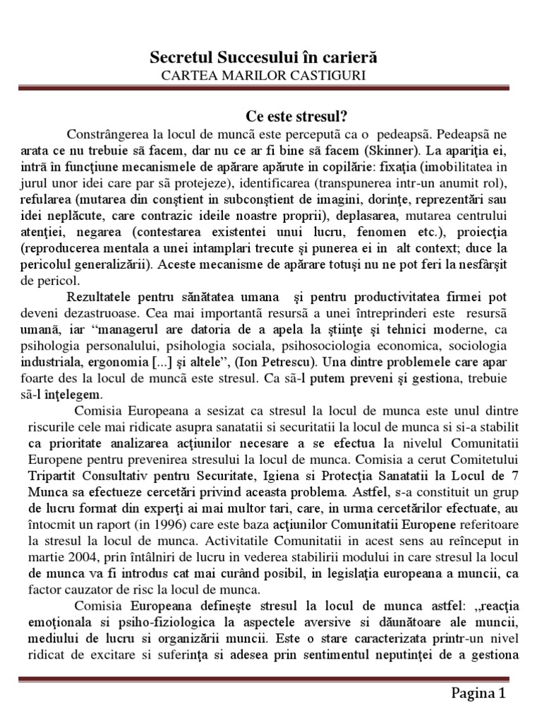 Lectia 7 - Cartea Marilor Castiguri | PDF