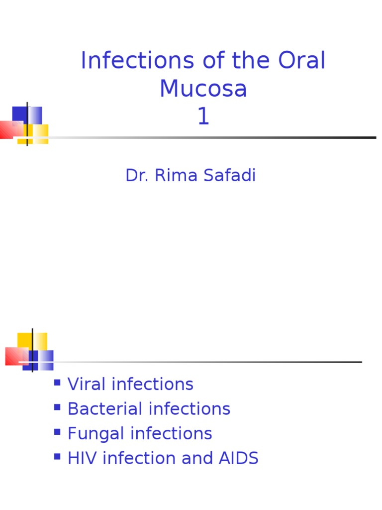 Infections of the Oral Mucosa 1 (Slide 10 + 11) | Herpes Simplex ...